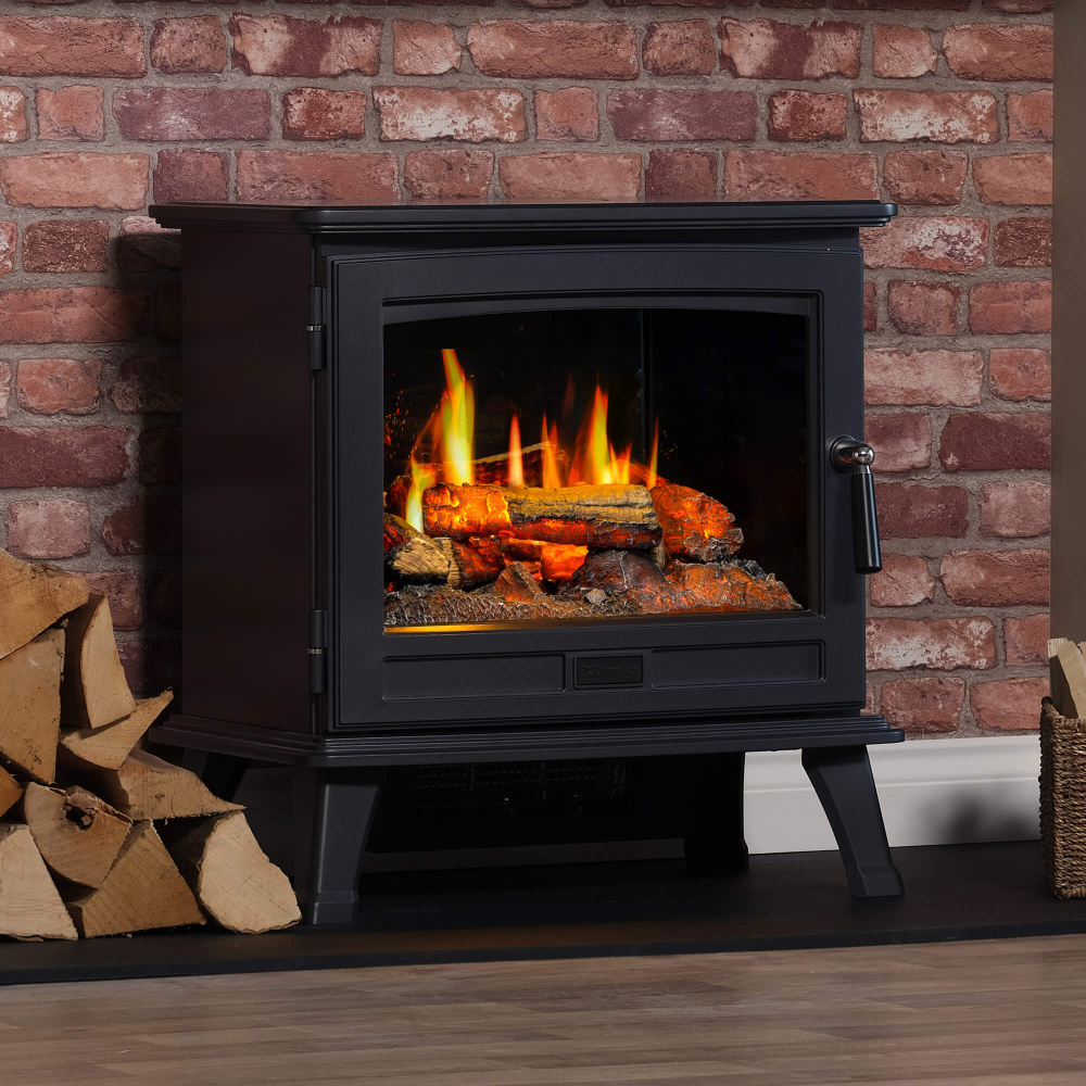 Dimplex Belgravia Cast-Iron Opti-V LCD Electric Stove | Housing Units