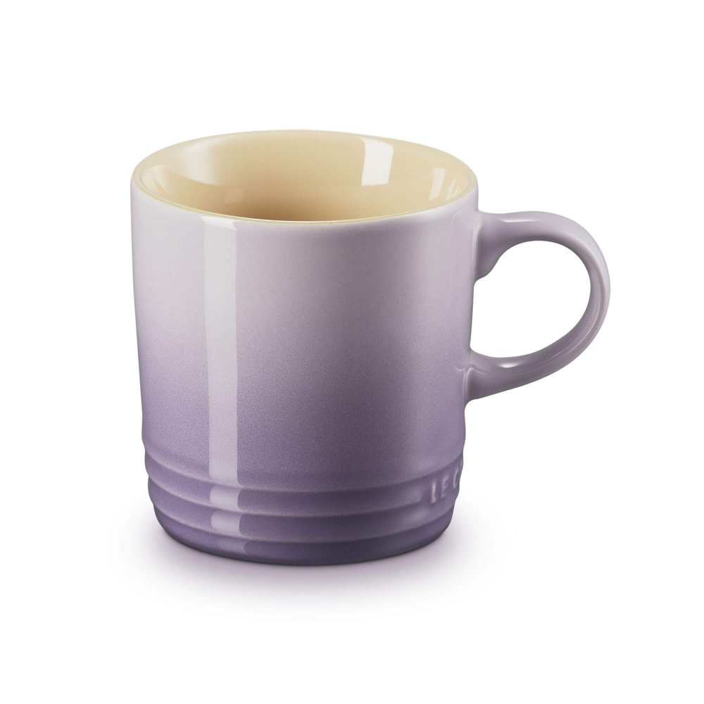 Le Creuset Blue Bell Purple Stoneware Coffee Mug | Housing Units