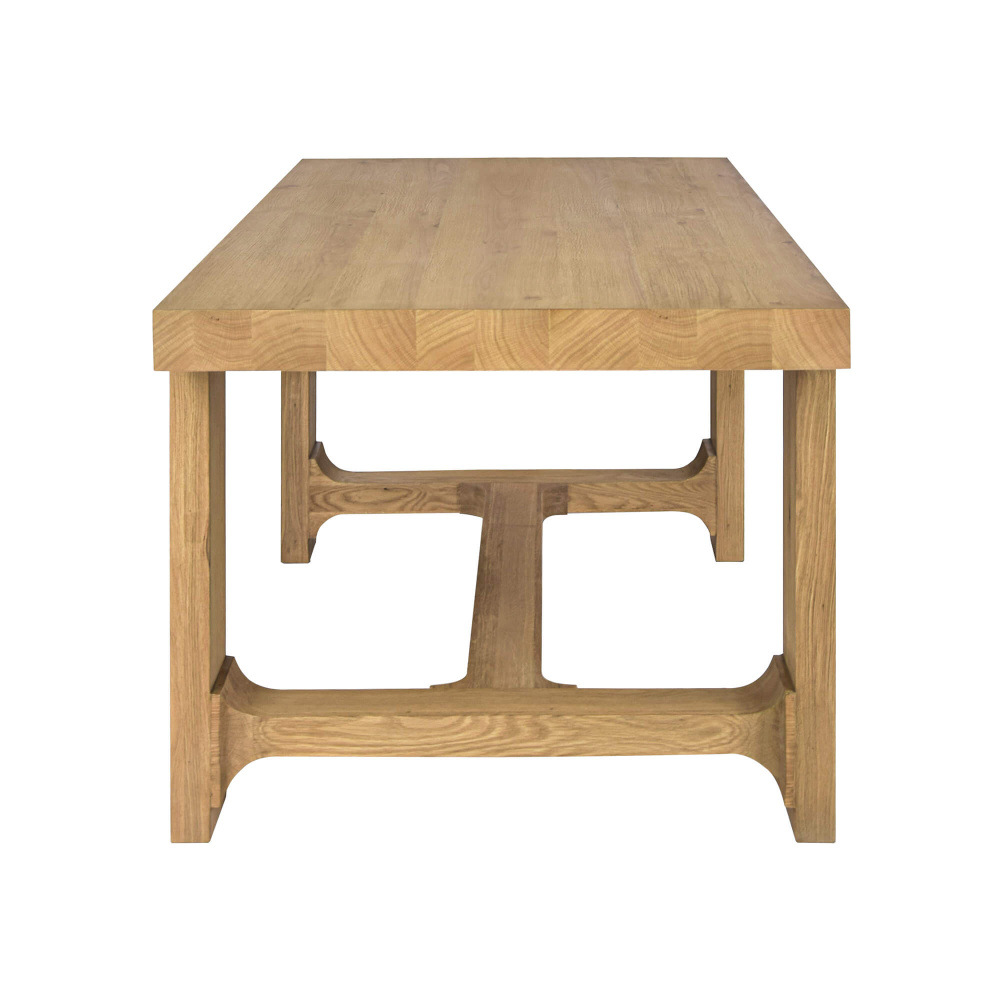Woodstock 180cm Rectangular Reclaimed Oak Dining Table | Housing Units