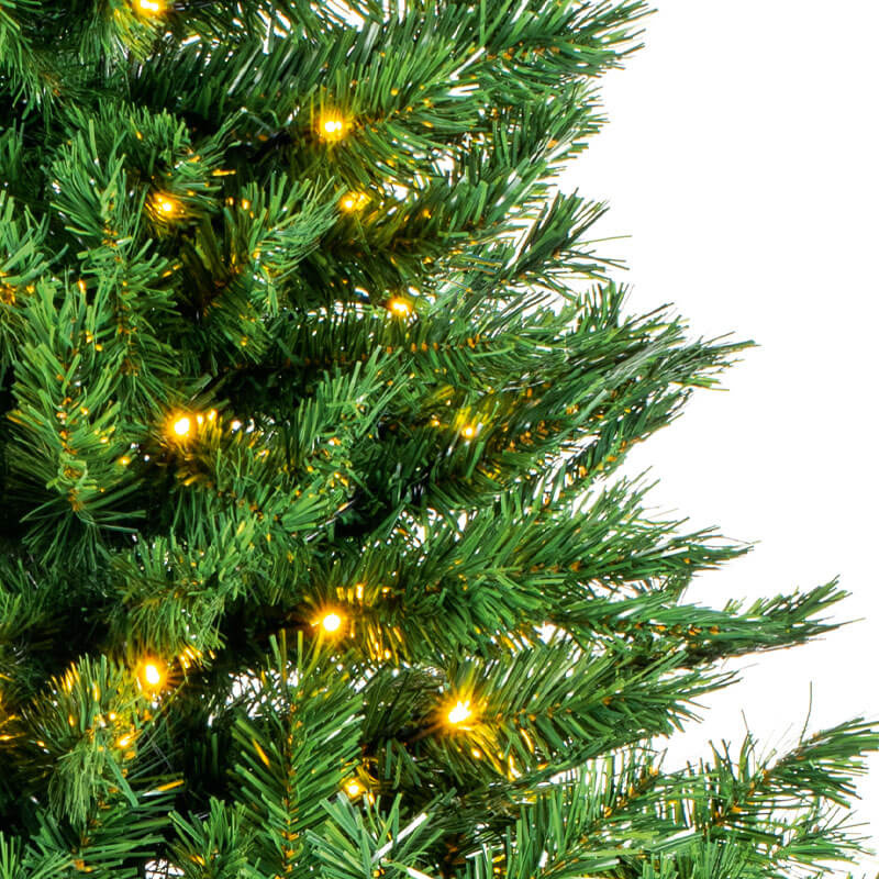 7ft Pre-Lit Edmonton Fir Christmas Tree