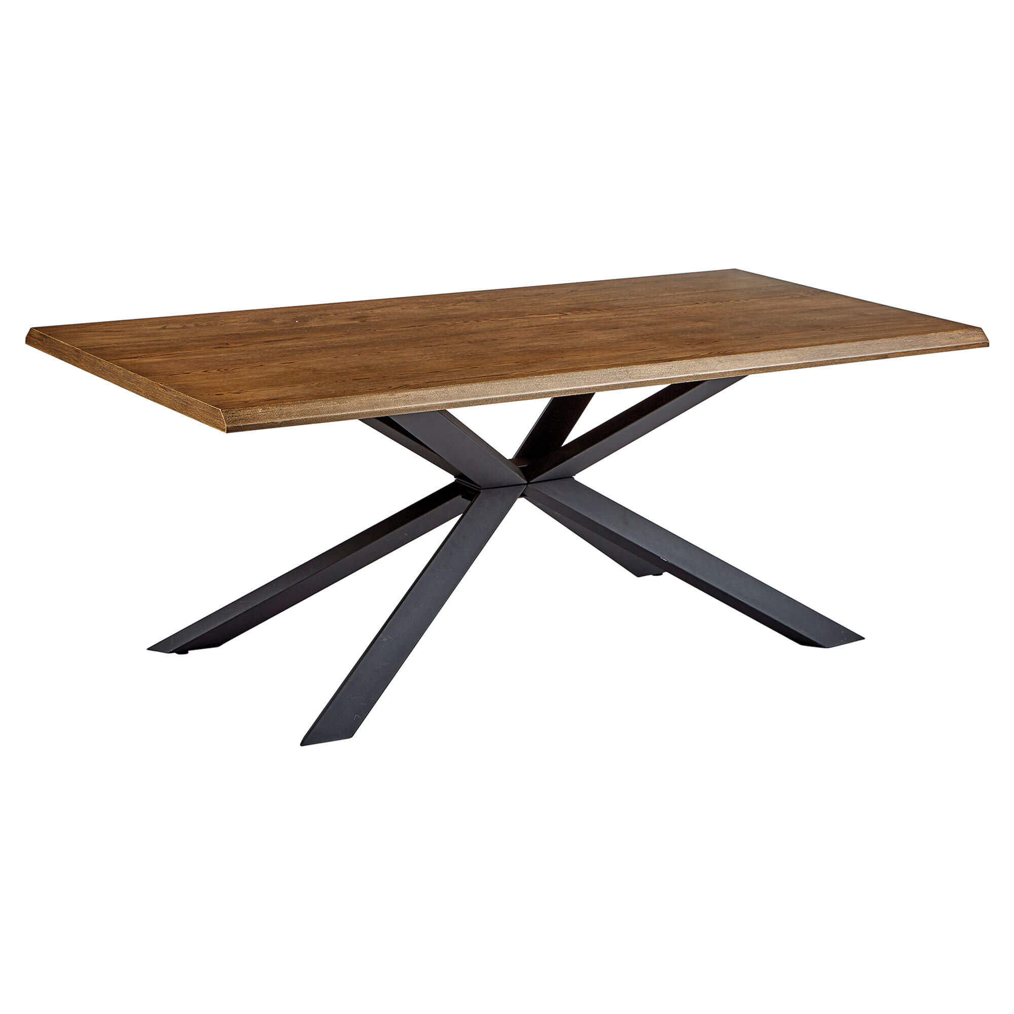 Bronx 200cm Dining Table & 6 Grey Chairs