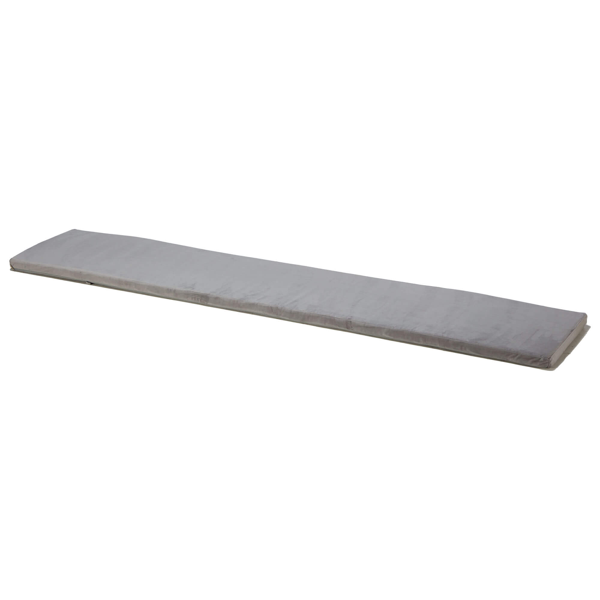 Grey Velvet 200cm Bench Topper For Jacob Bench