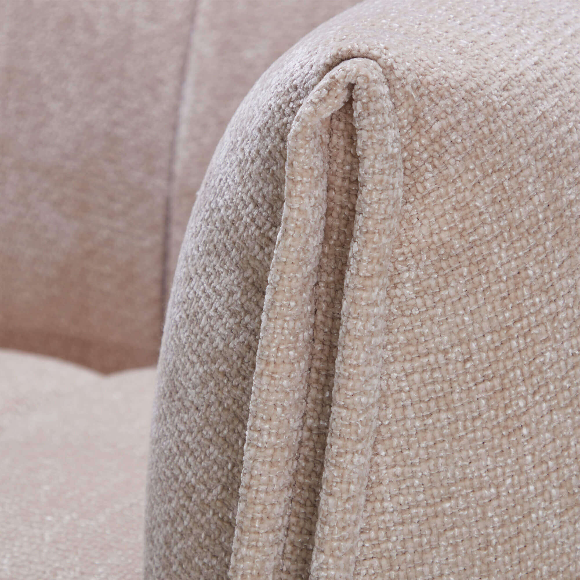 Claudia Cream Fabric Armchair
