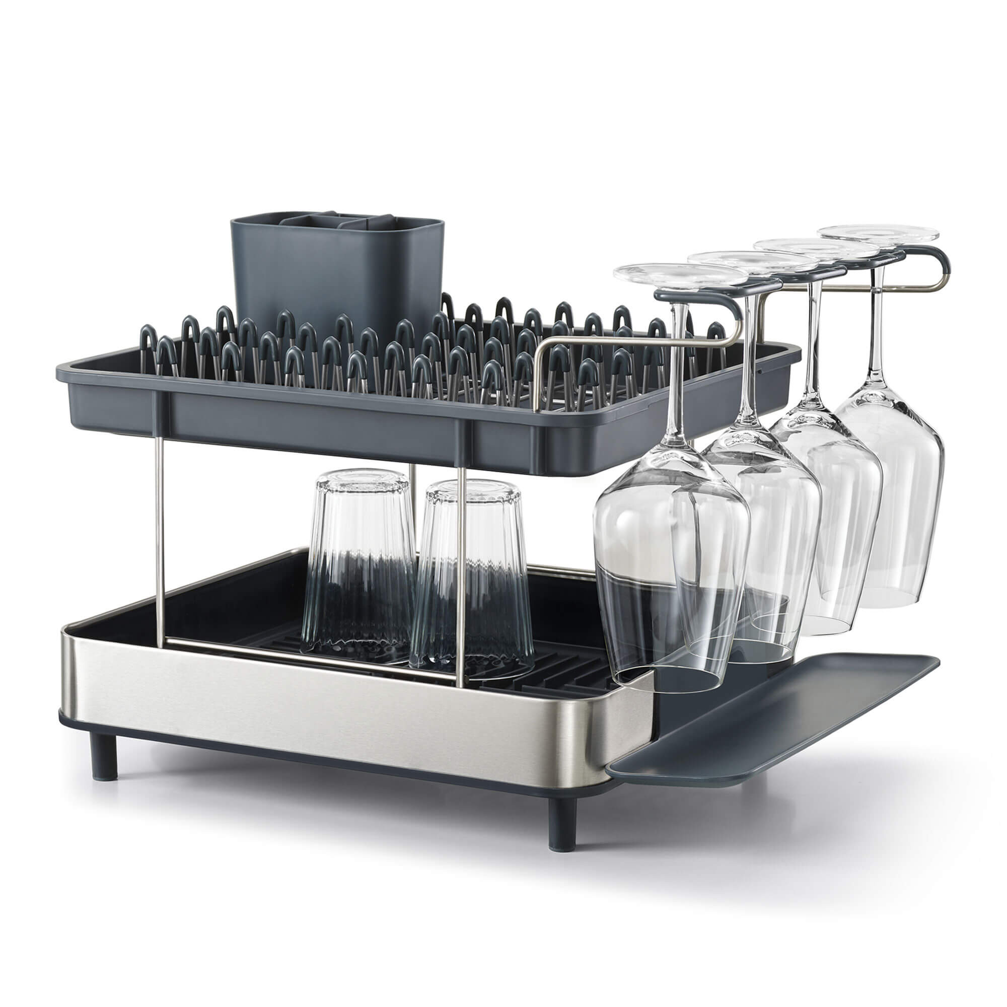 Joseph Joseph Excel Stainless Steel 2 Tier Dish Rack