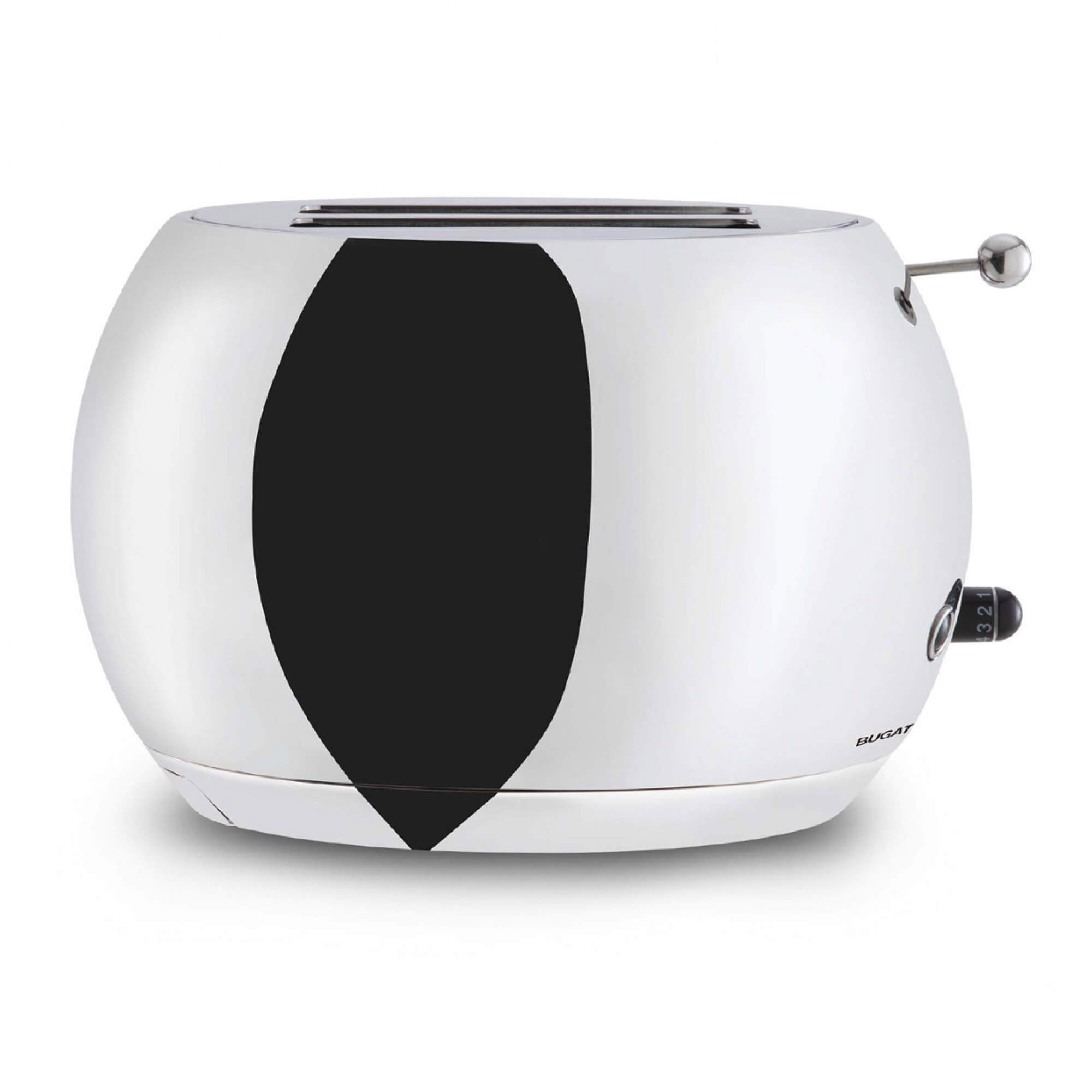Bugatti Romeo Round Stainless Steel Toaster