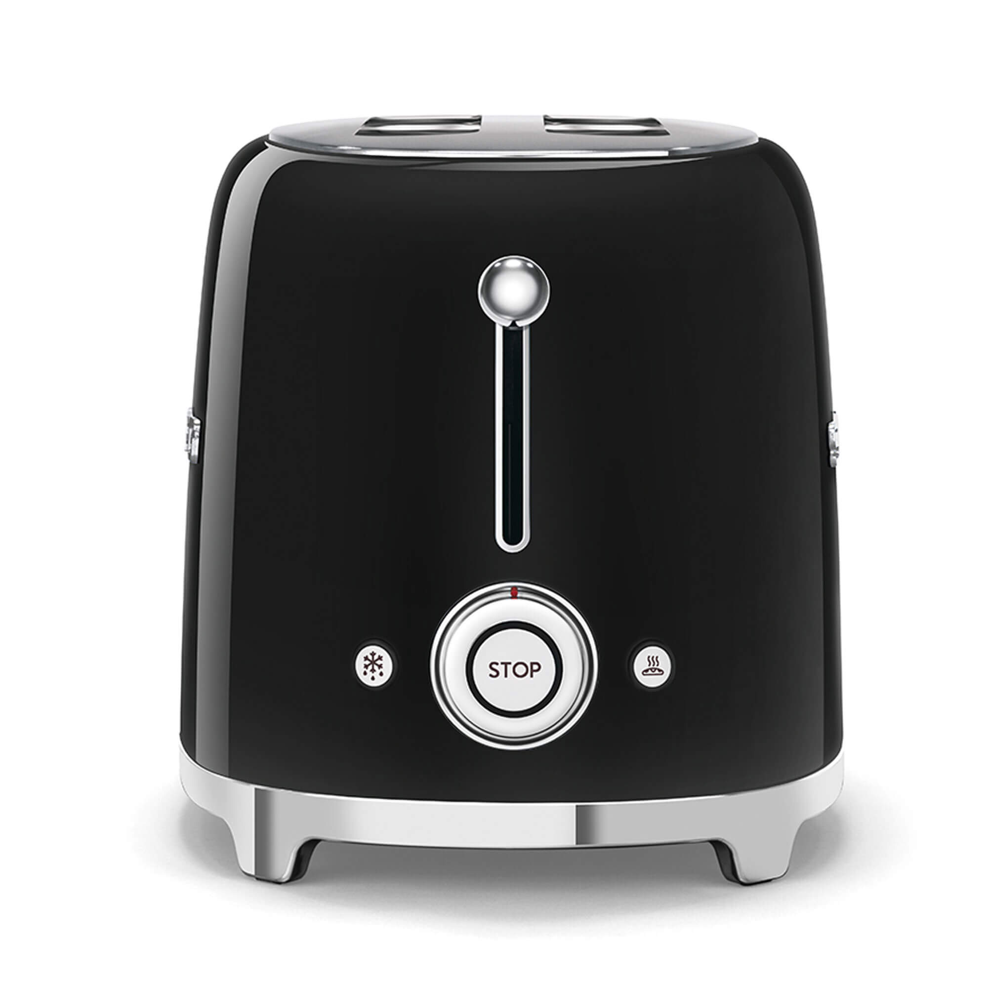 Smeg Black 1.7L Kettle & Toaster