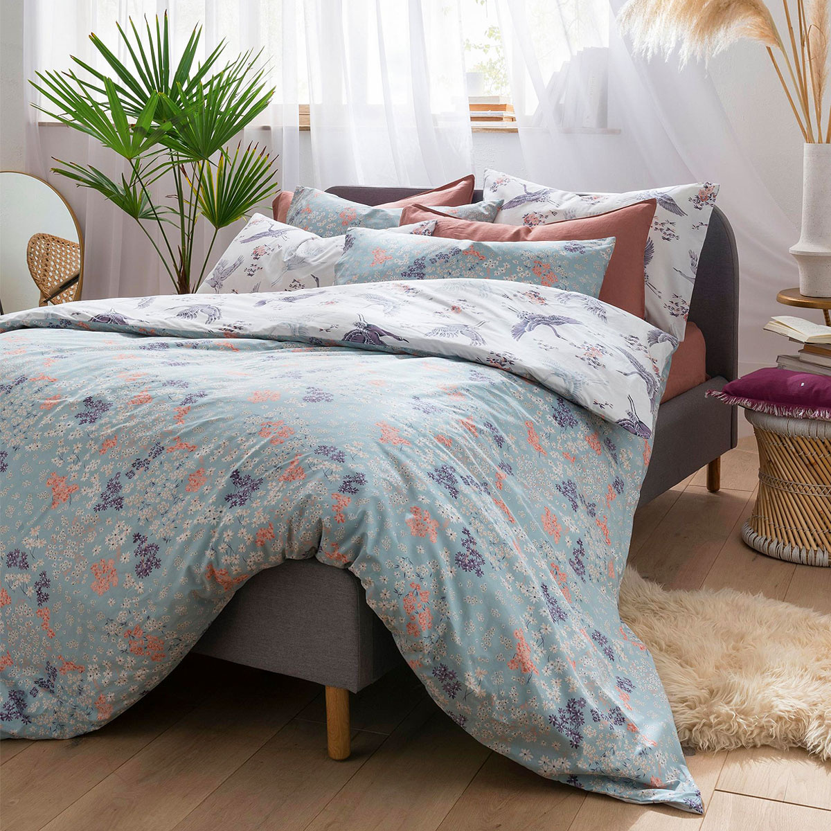 Fat Face Floral Flight Bedding Collection