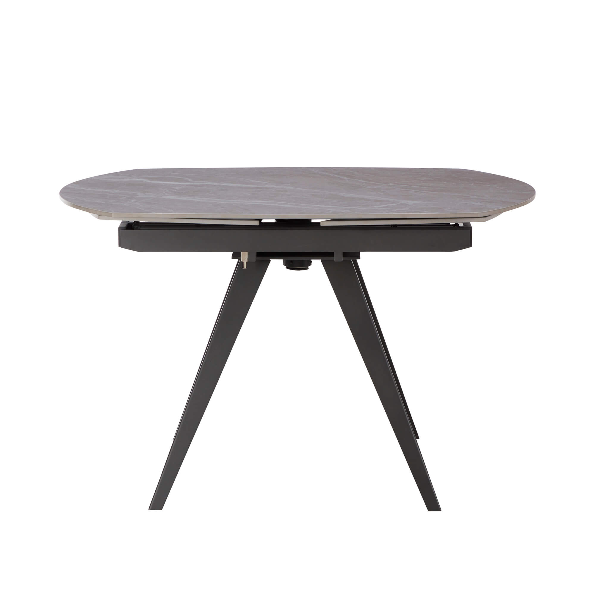 Allegri Extending Dining Table Sintered Stone Top & Grey Leg