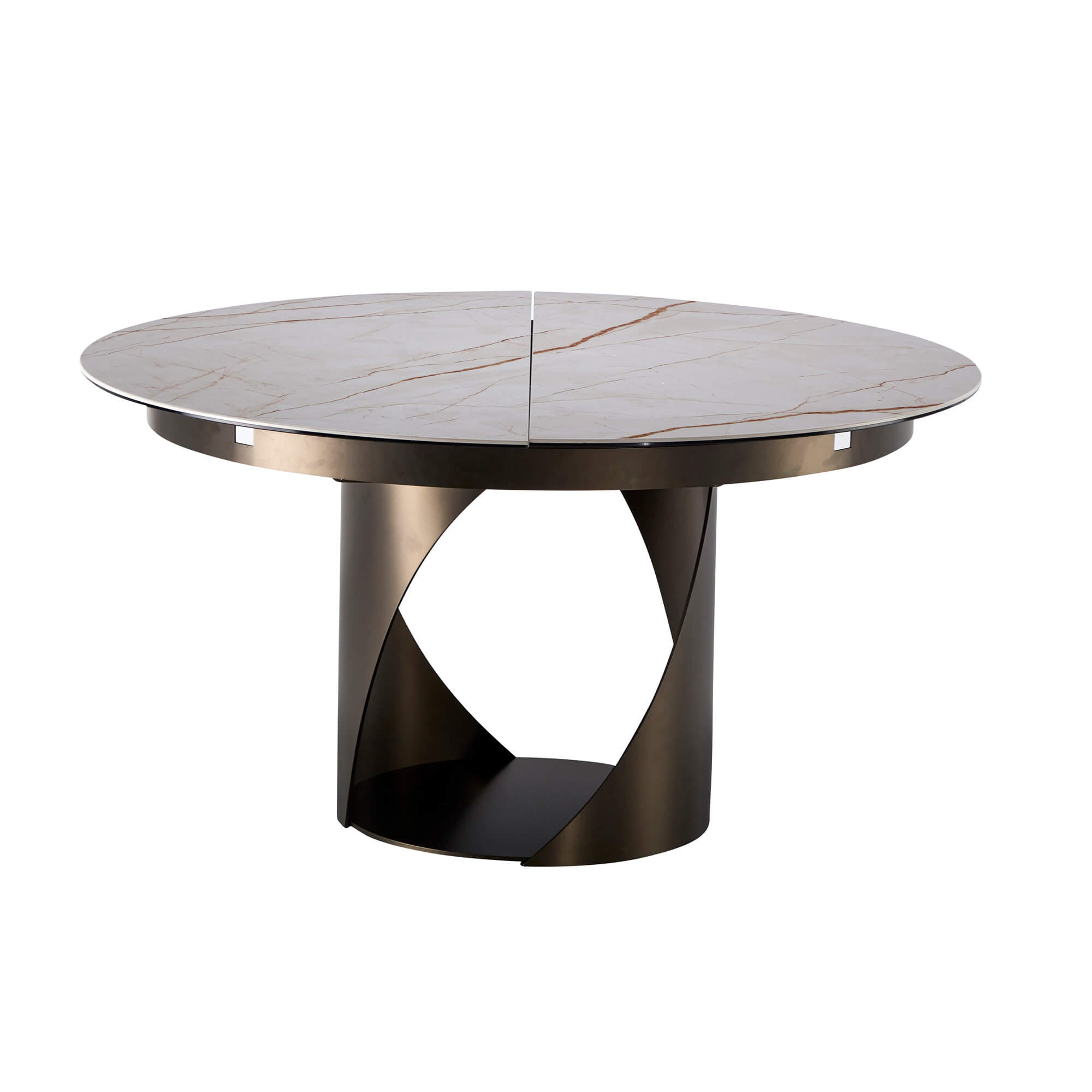 Calligaris Cyclone 140cm Round Extending Dining Table