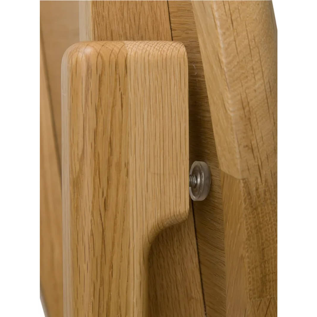 Ercol Teramo Oak 2 Drawer Dressing Table & Mirror