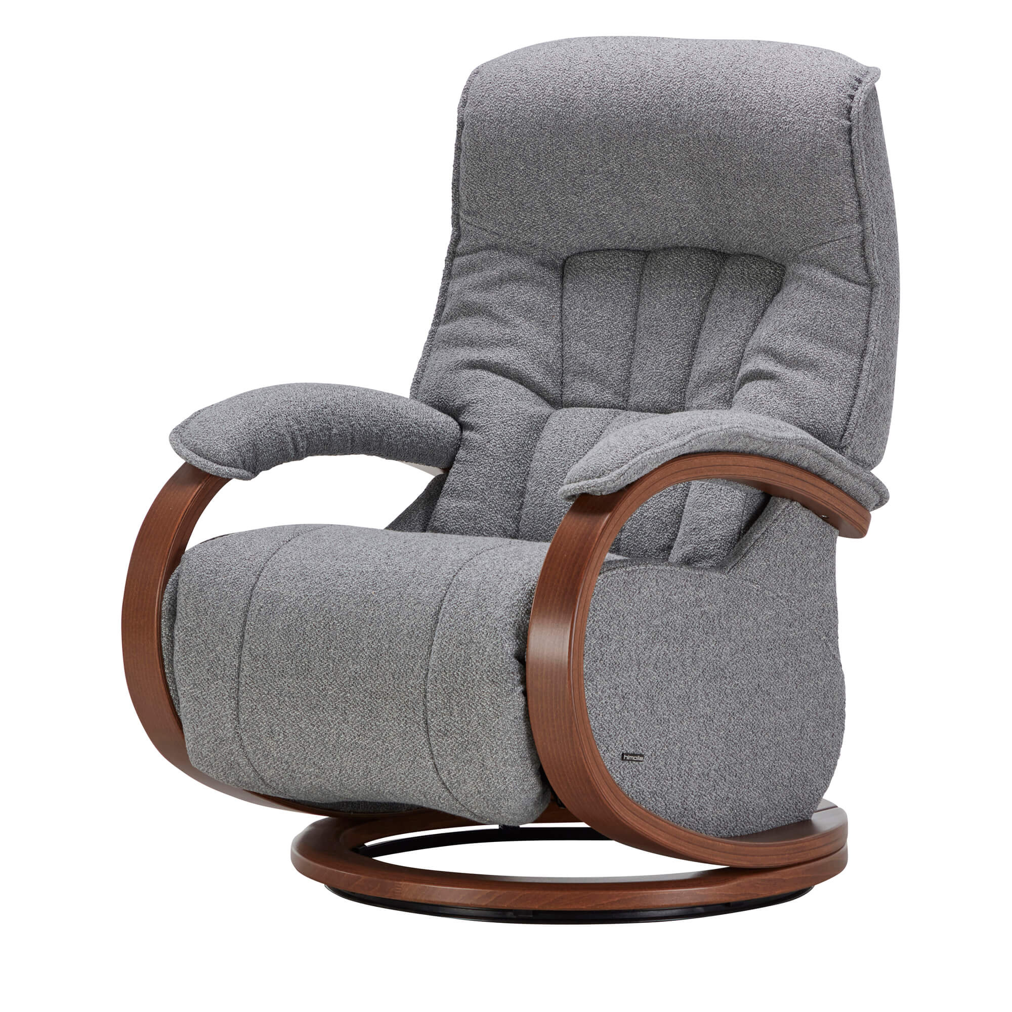 Himolla Mosel Maxi Grey Fabric Manual Recliner Chair