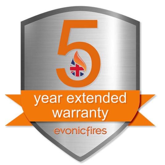 Evonic Fires Compton 2 Light Grey Wall Mounted Electric Fire Suite