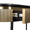 Ivette 2 Drawer Gold Console Table Gold