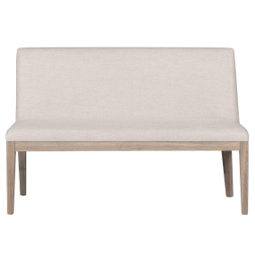 Farrington Oak Dining Table with Corner Bench and 2 Chairs in Natural