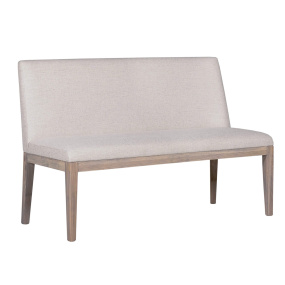 Farrington Oak Dining Table with Corner Bench and 2 Chairs in Natural