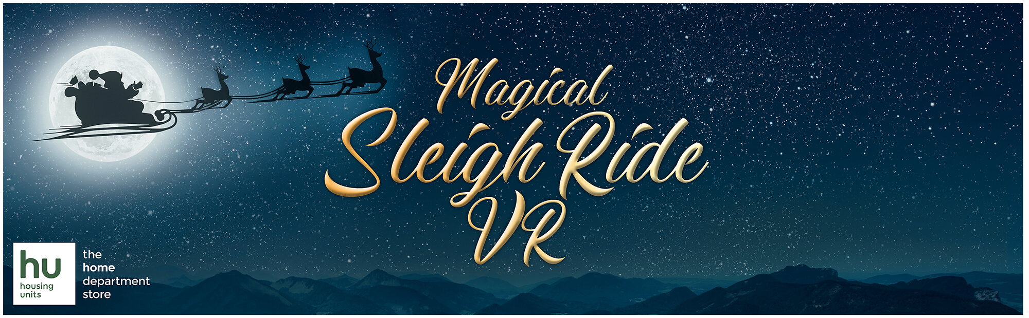 Magical Sleigh Ride At Housing Units